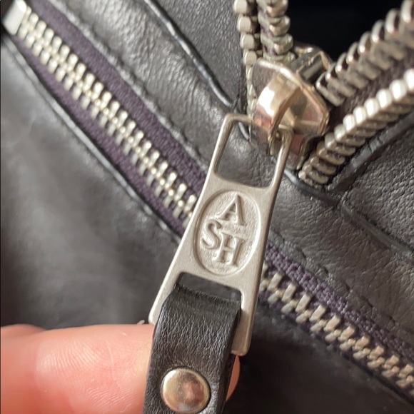 Ash | Bags | Ash Domino Studded Washed Leather Backpack Black | Poshmark